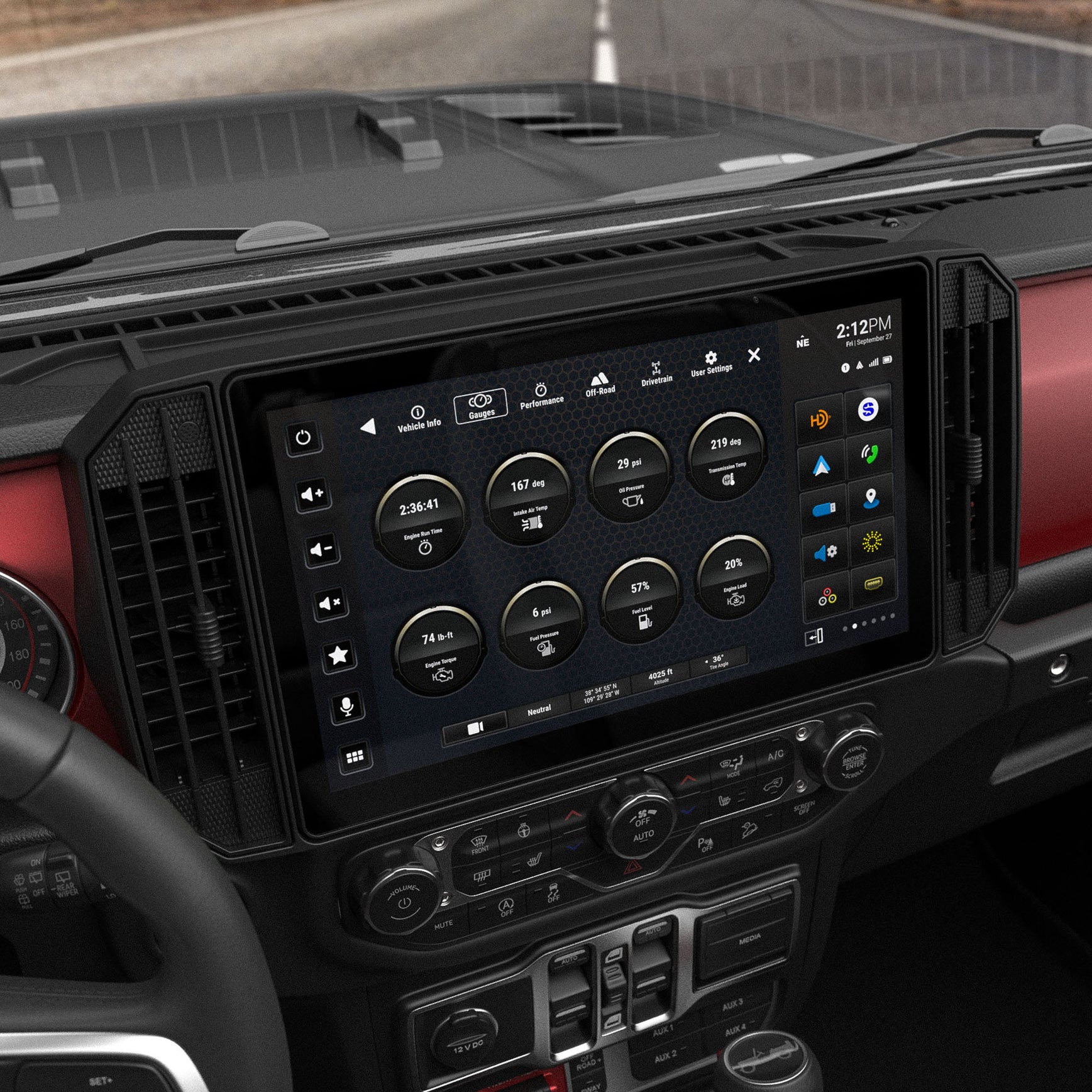 HORIZON12 12.8-inch Car Radio Infotainment Kits — Stinger